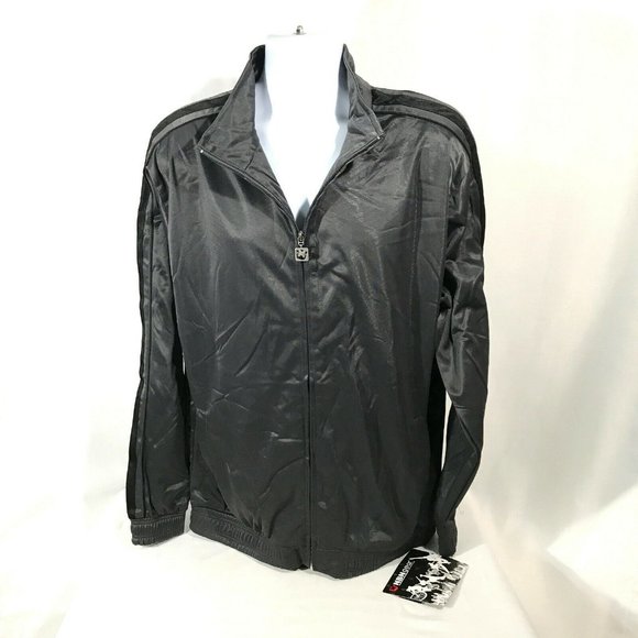 Nbn Gear | Jackets & Coats | Nbn Gear Dark Gray Full Zip Track Jacket ...